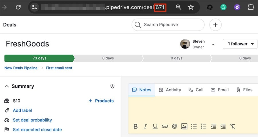 Pipedrive System-IDs - Knowledge Base | Pipedrive